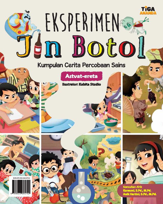 E-Book Eksperimen Jin Botol: Kumpulan Cerita Percobaan Sains