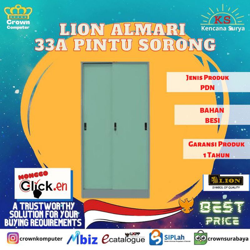LION ALMARI 33A PINTU SORONG
