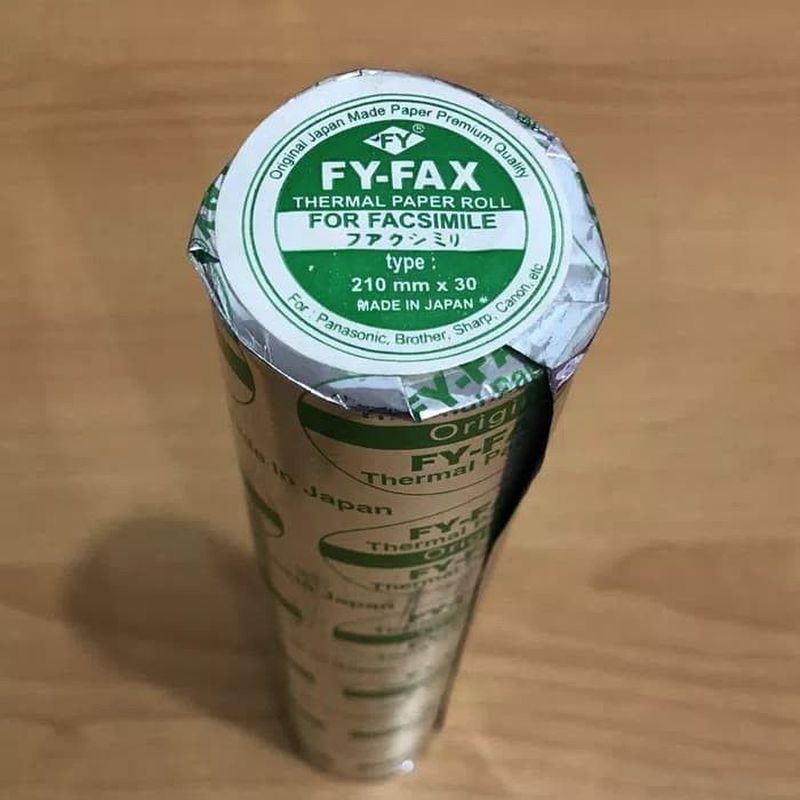 KERTAS fax 210 x 30 thermal paper fy-fax