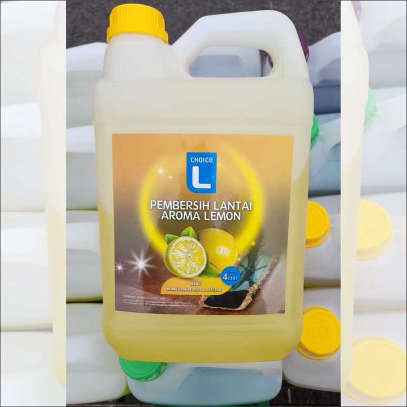 Choice L Pembersih Lantai Aroma Lemon 4Liter