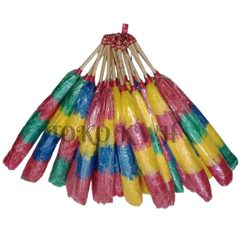 Kemoceng / Sulak Rafia Warna / kemucing