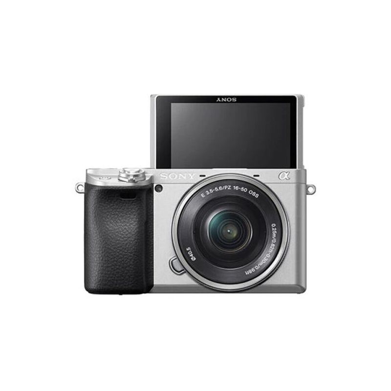 Sony Alpha a6400 Mirrorless Digital Camera with 16-50mm Lens (Silver)