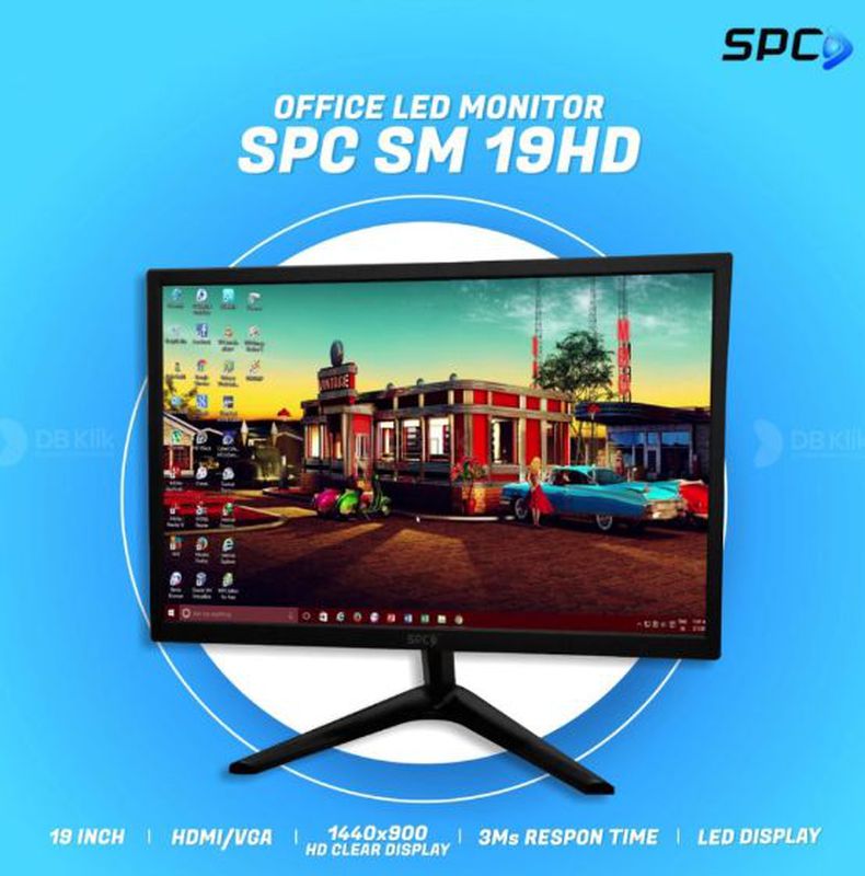 Monitor 19 Inch SPC Bergaransi