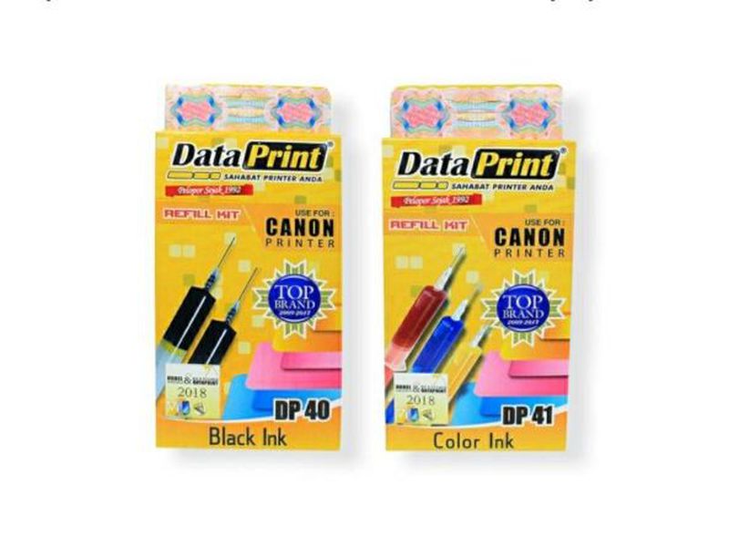 Tinta Dataprint Canon DP 40 & DP 41 untuk semua tipe printer Canon - 1 Set
