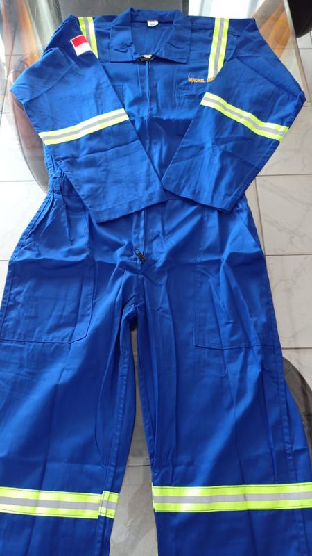 Wearpack Coverall Safety/Seragam Lapangan Biru