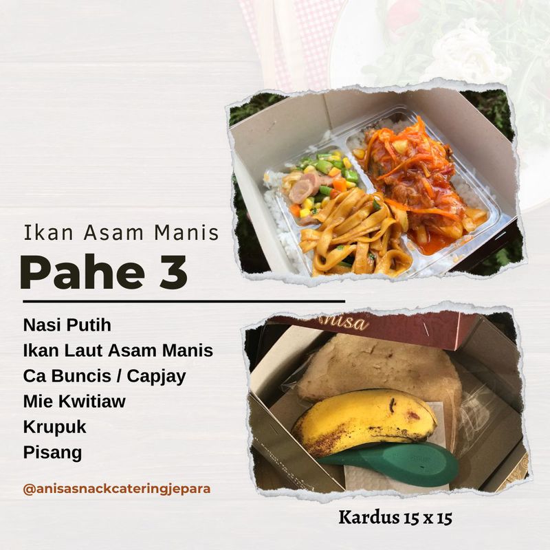 Pahe 3 Ikan Asam Manis