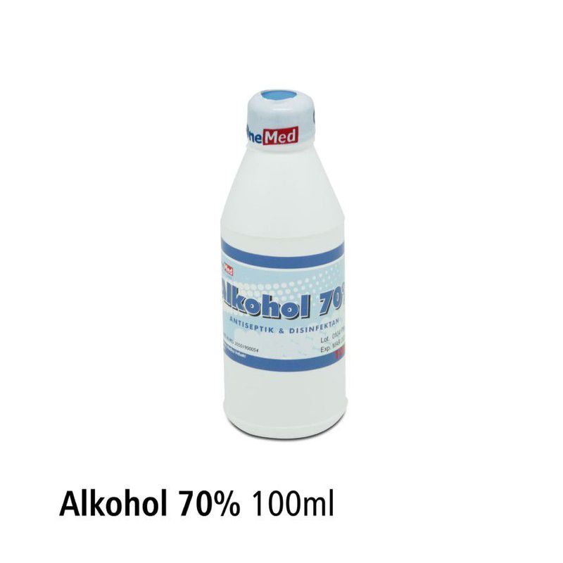 Alkohol 70% 100ml Alkohol Antiseptik