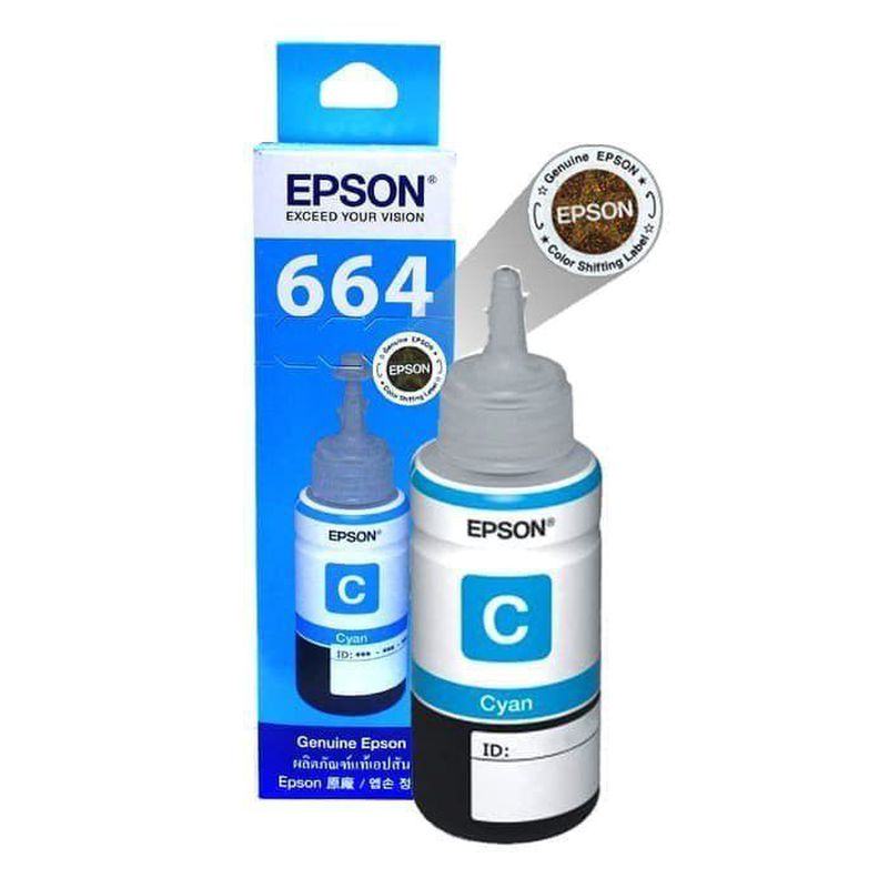 Tinta Printer Epson Warna Cyan Refil