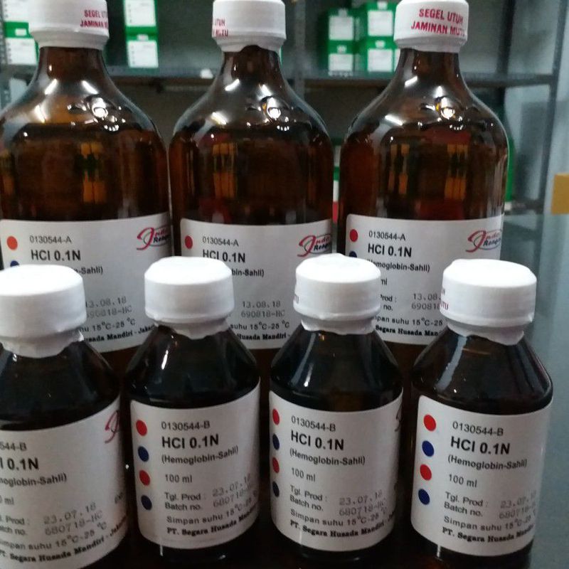 HCL 0,1 N 100 ml