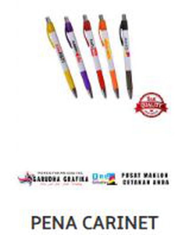 Pena Carinet - Merah - Laser 1 Sisi