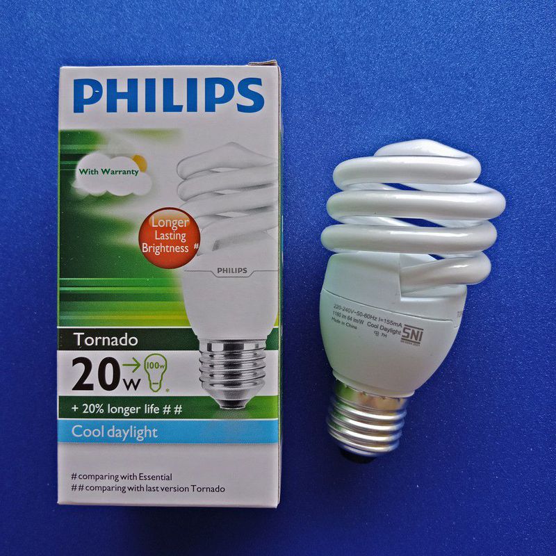 Lampu SL 20 watt