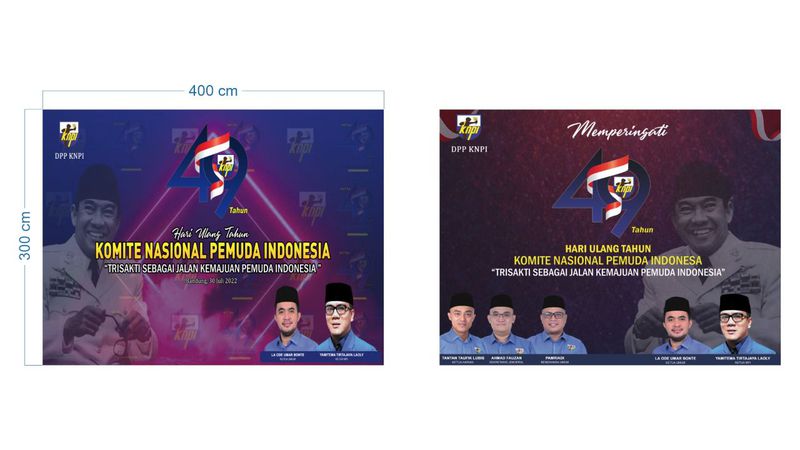 Cetak dan Pasang Banner Fotobooth