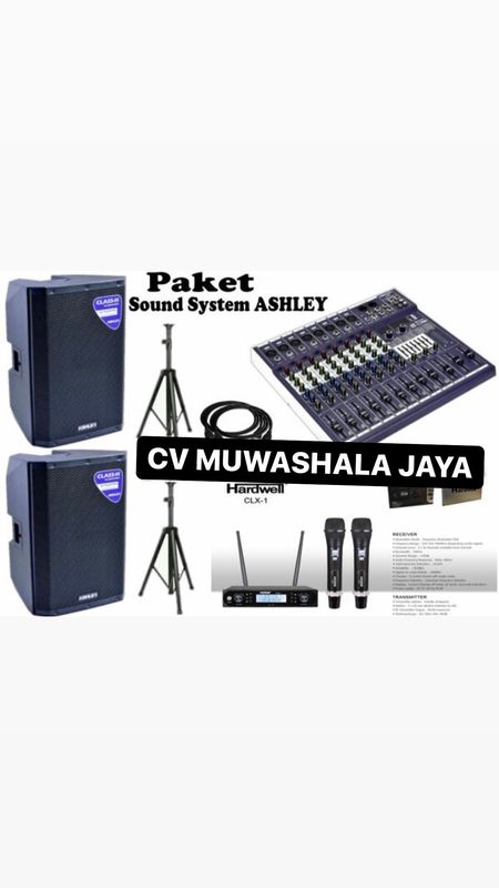 PAKET SOUND SYSTEM ASHLEY
