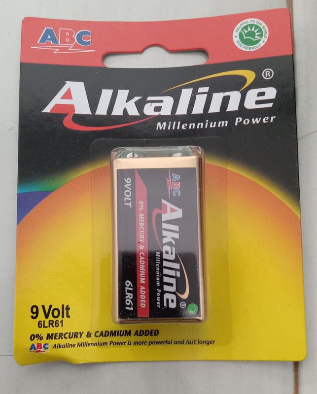 baterai alkaline 9volt
