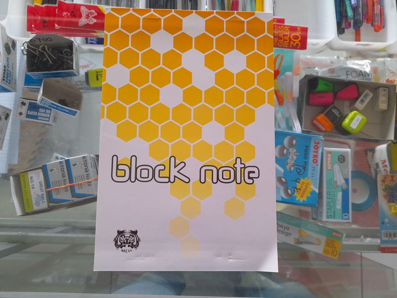 Block Note Bergaris 100 lembar