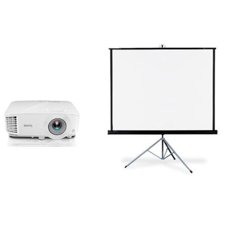 Paket Projector BenQ MS550 + Screen Projector 70 Inch