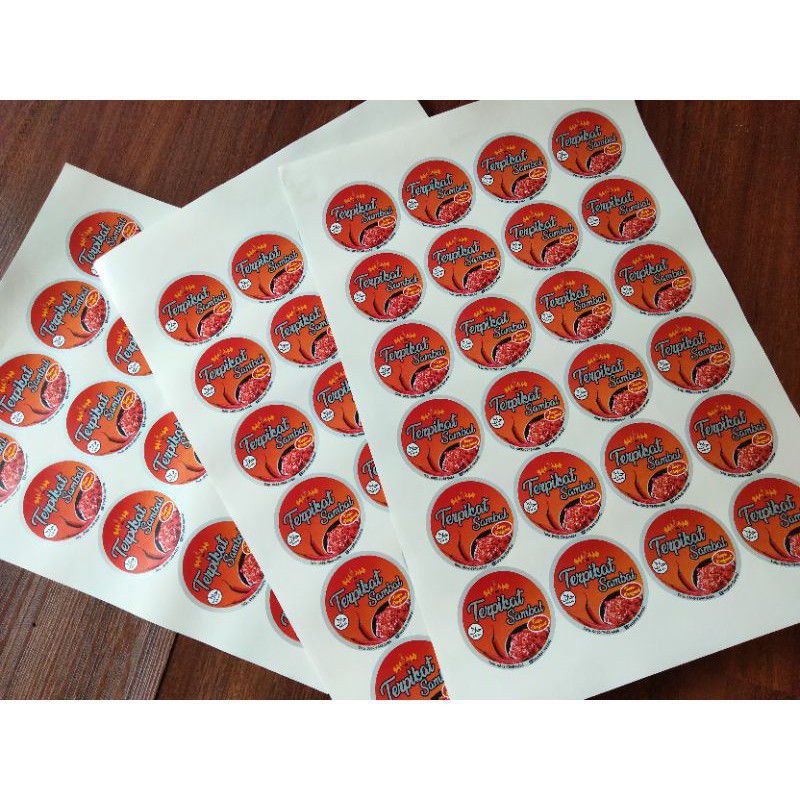 Cetak Sticker A4 dan F4