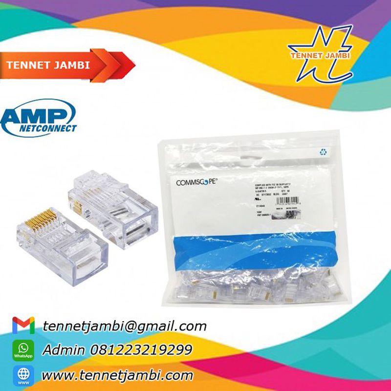 Konektor Rj 45 cat 5 AMP