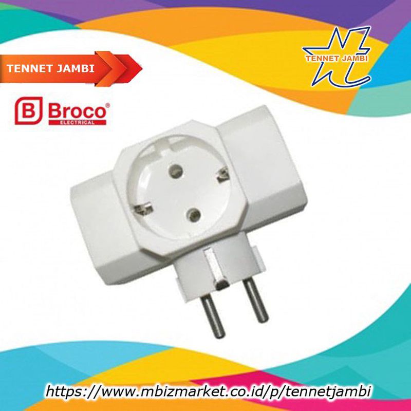 Steker T Arde Broco Cabang 3