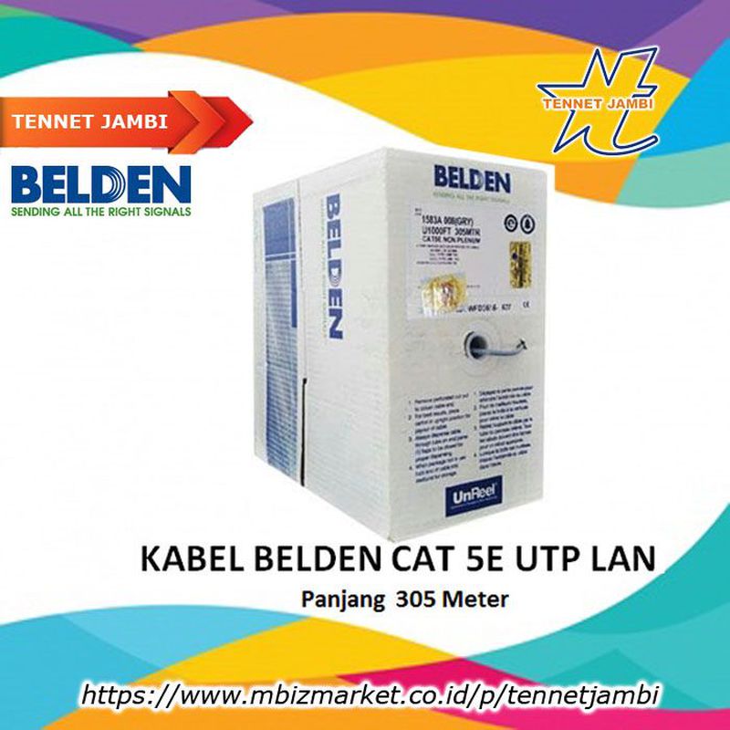 Kabel LAN Cable UTP Cat 5 Belden