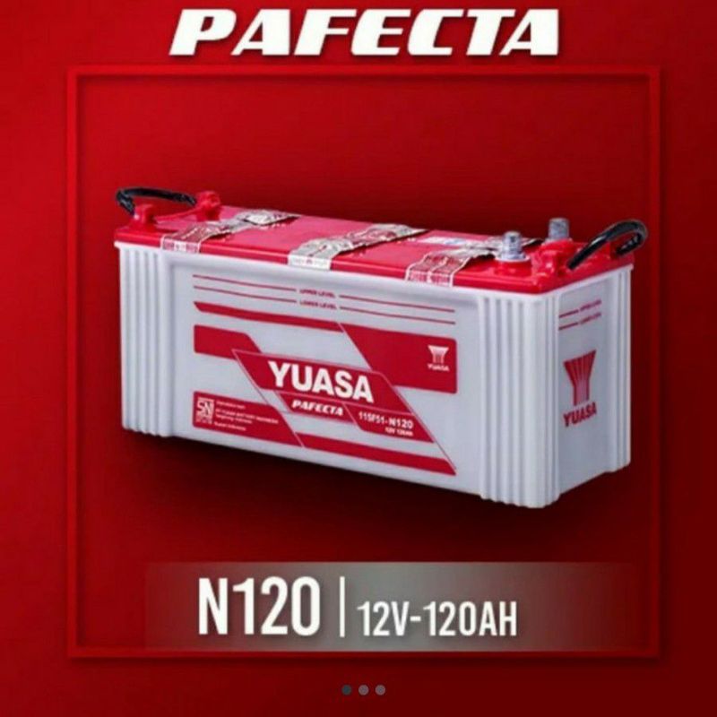 Accu Basah YUASA N120 / 115F51 12V 120AH
