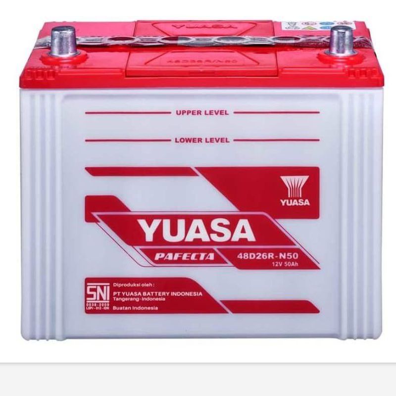 Accu Basah YUASA N 50 AH - 12 Volt