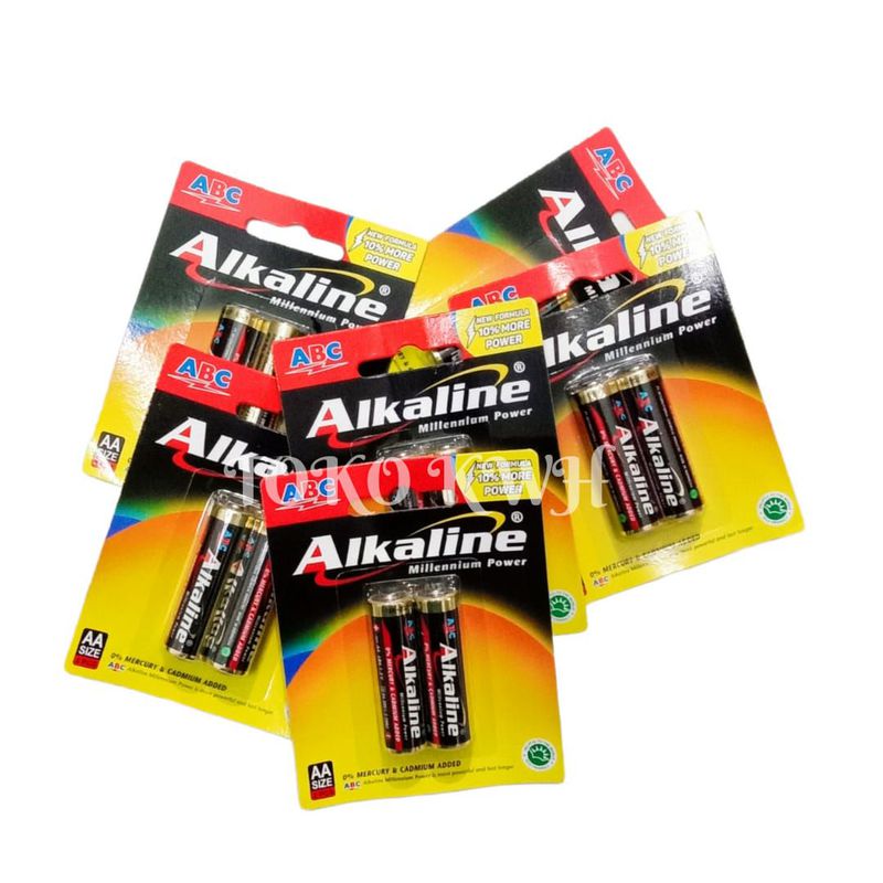 BATERAI ABC ALKALINE AA