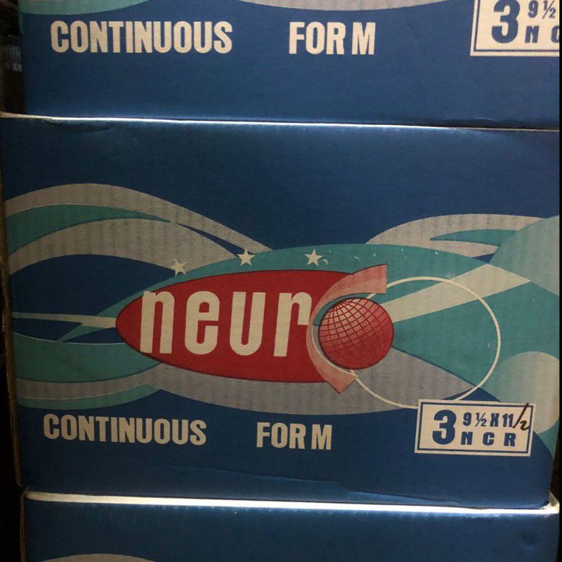 Continuous Form NCR 3 ply Ukuran 9.5x11inch (1 box isi 1000 sheet)