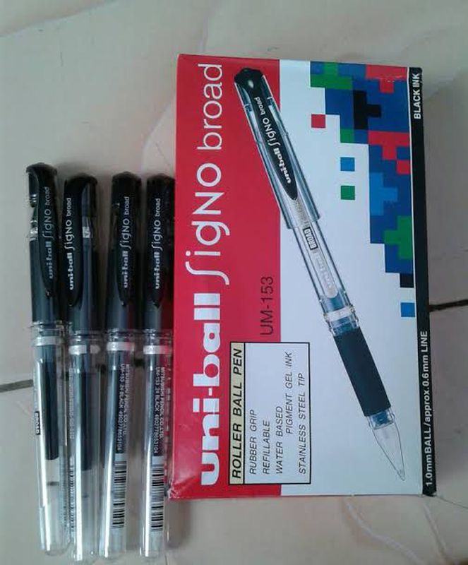 PENA SIGNO UNIBALL - Biru