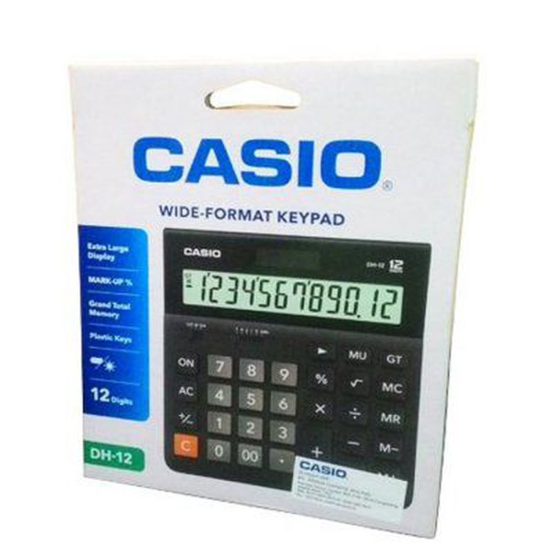 KALKULATOR CASIO DH-12 ORI (ATK)