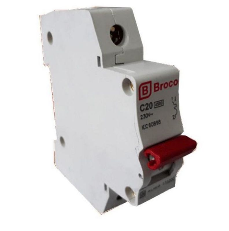 MCB ELECTRIC 32A 1 PHASE 32 AMPERE 230V LISTRIK BROCO