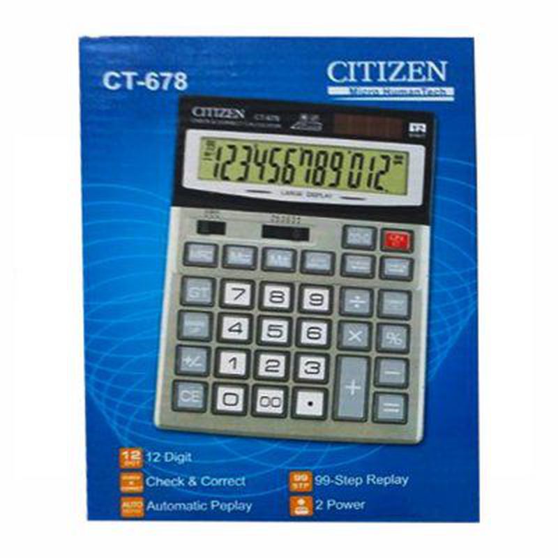 KALKULATOR CITIZEN CT-678 (ATK)