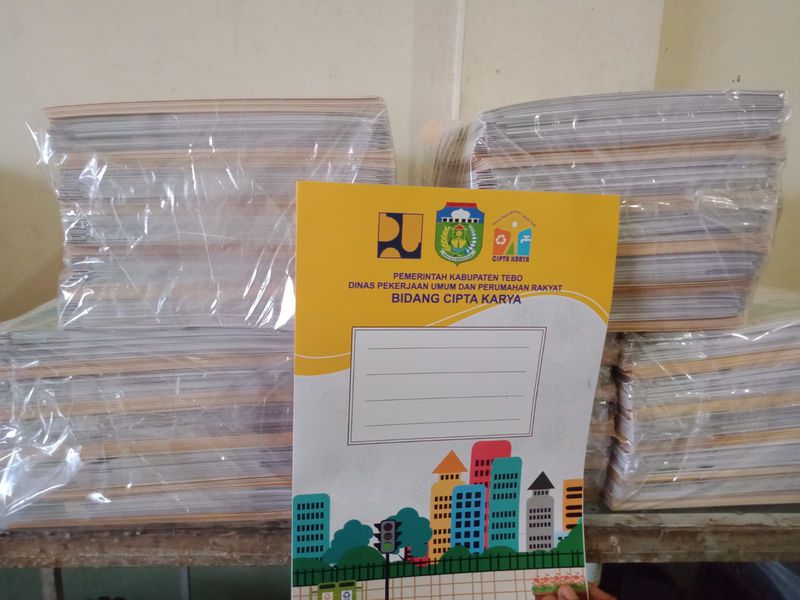 MAP BIASA DICETAK PAKAI LOGO PEMDA