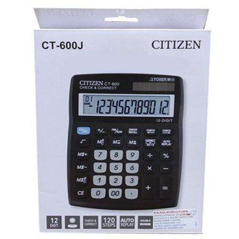 KALKULATOR CITIZEN CT-600J ORI (ATK)