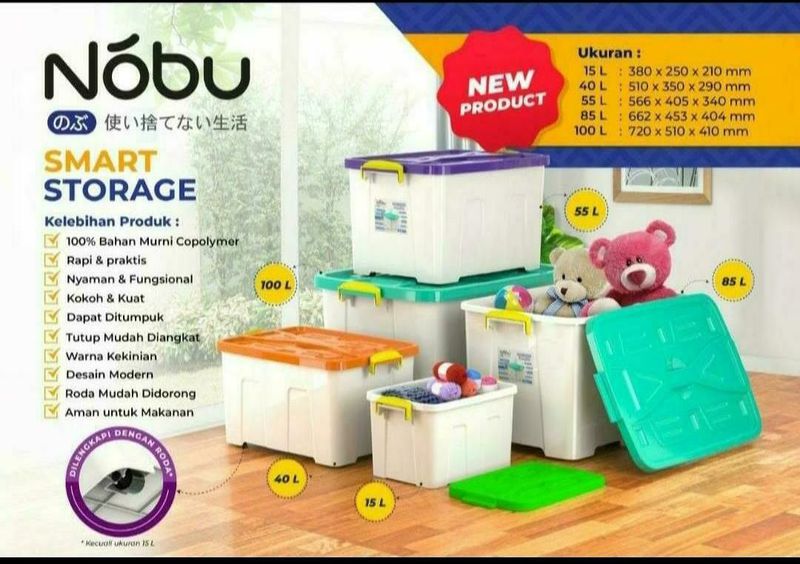 BOX CONTAINER 55 LITER NOBU