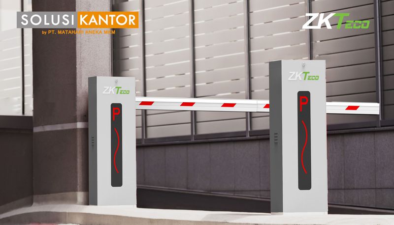 Barrier Gate - Palang Parkir Zkteco Cmp 200 (boom 4,5m Dan Speed 3s)