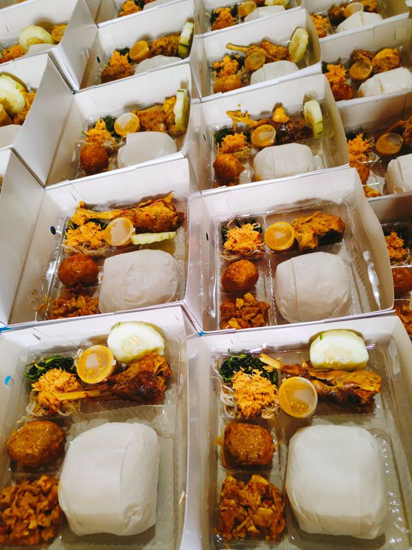 Nasi Box - Lodho Ayam Kampung