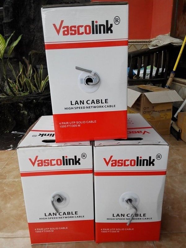 kabel lan vascolink cat 6 1 box (dus)