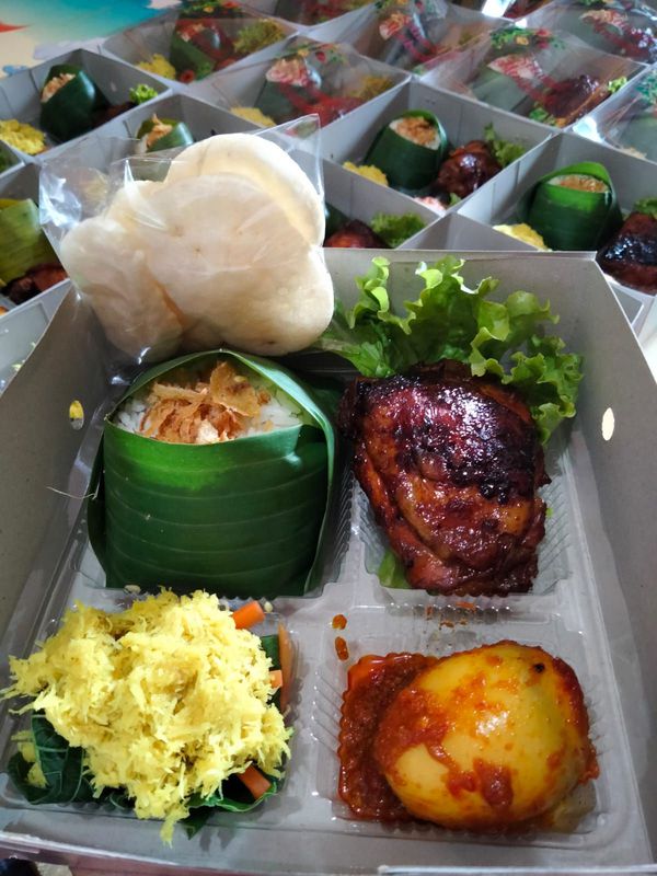 paket Nasi uduk + minum