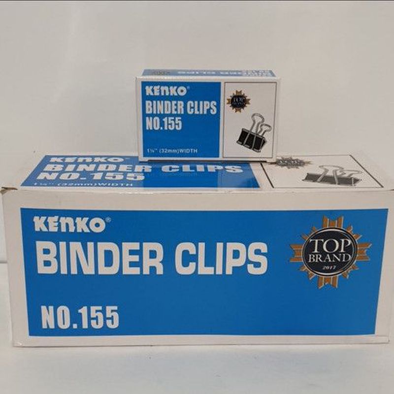 Binder Clip Kenko No.155 ( 1 BOX )