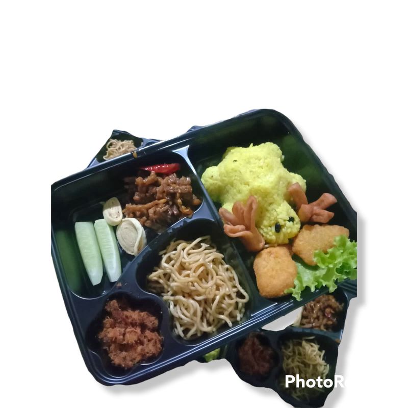 paket bento nasi kuning