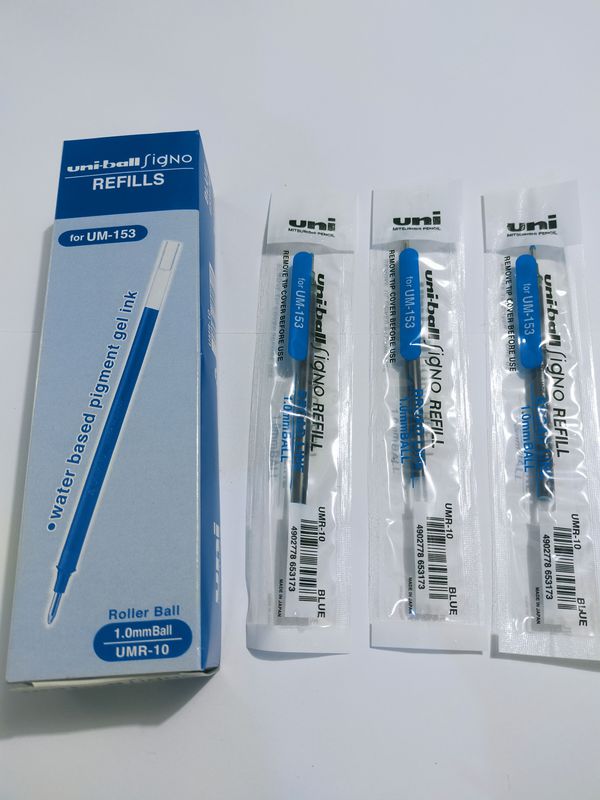 Refill Pena Signo Board UMR-10 Kotak - Hitam