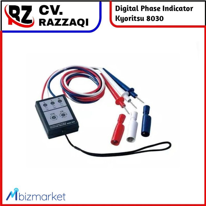 Digital Phase Indicator Kyoritsu 8030 Fasa Indikator Phasa Indikator