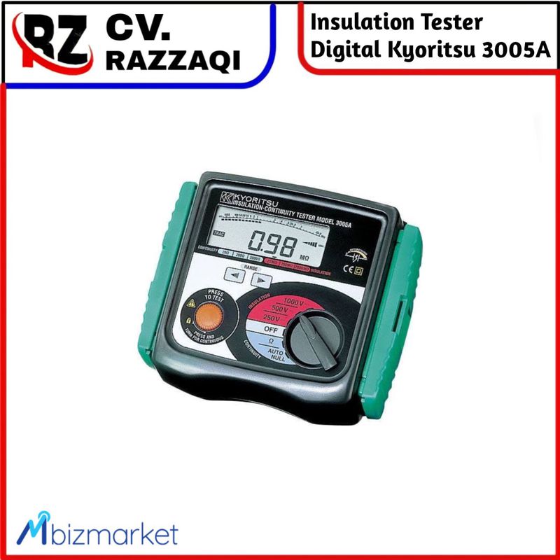 Insulation Tester Digital Kyoritsu 3005A Megger Digital Kyoritsu 3005A