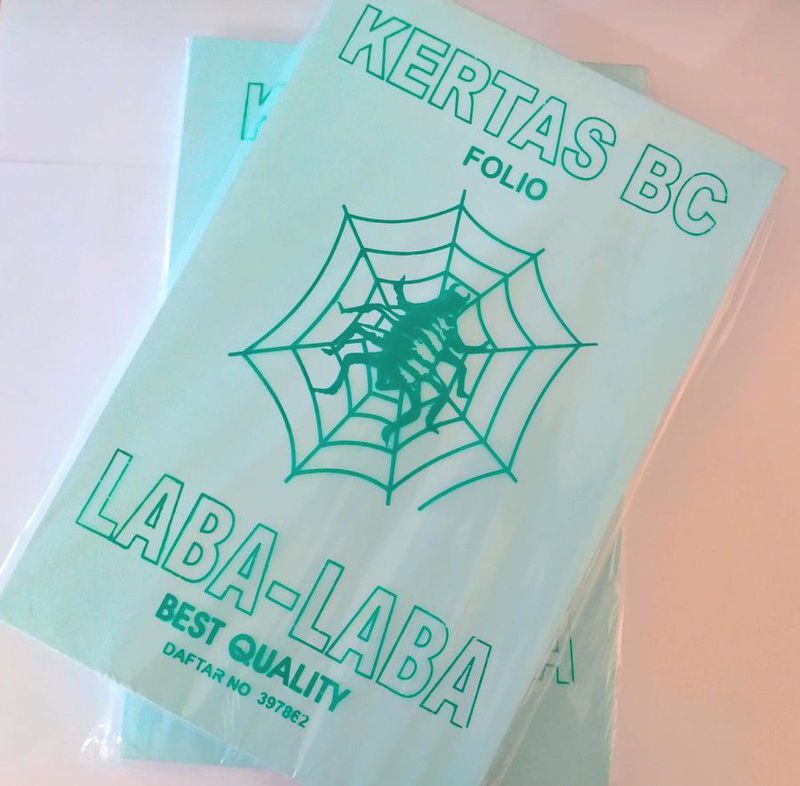 KERTAS BC/ MANILA WARNA MUDA