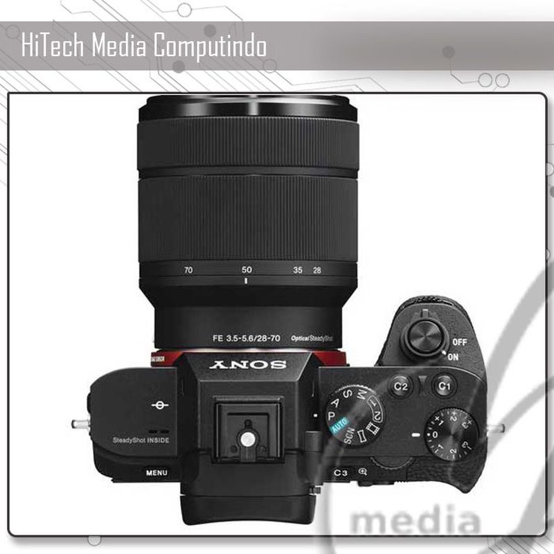 KAMERA SONY A7 II (BODI + LENSA ZOOM 28-70MM)