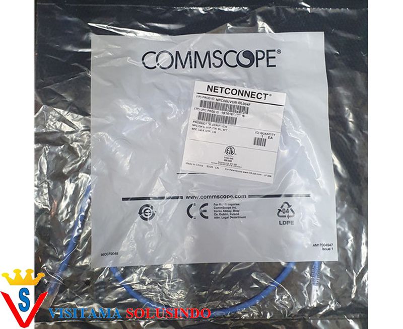 Patchcord UTP Cat 6 1meter (Comscope)