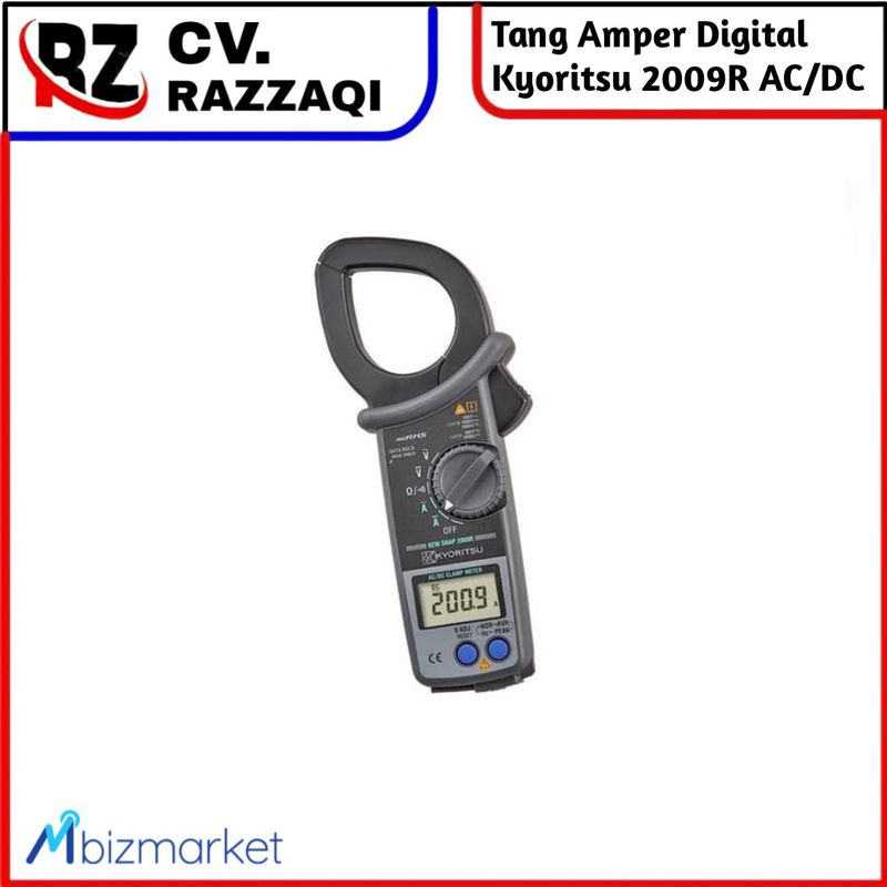 Tang Amper Digital Kyoritsu 2009R AC/DC Tang Ampere Clamp Meter Clemp Meter