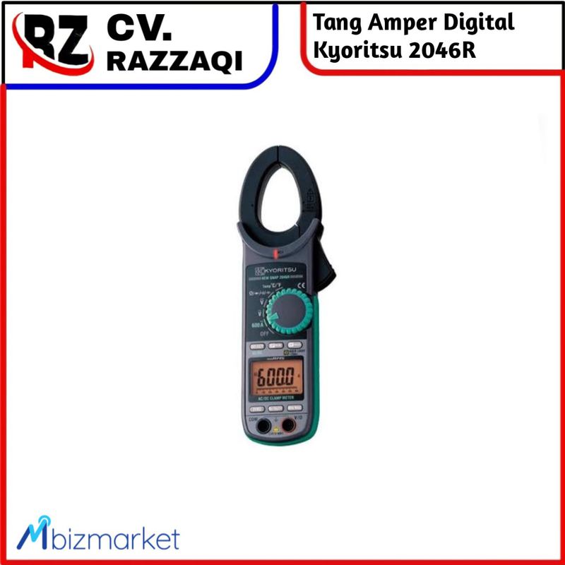 Tang Amper Digital Kyoritsu 2046R Tang Ampere Clamp Meter Clemp Meter