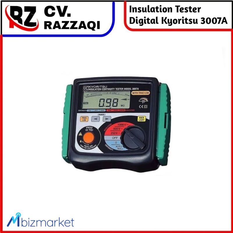 Insulation Tester Digital Kyoritsu 3007A Megger Digital Kyoritsu 3007A